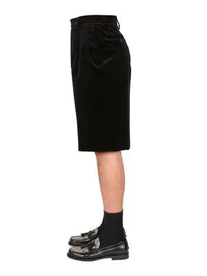 Gucci Stretch Velvet Shorts