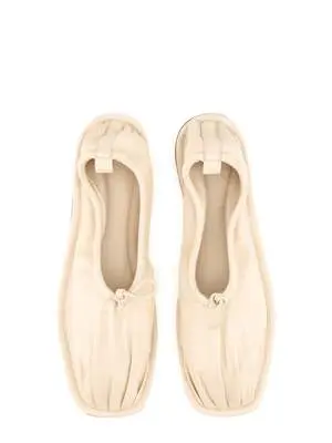 Hereu Dancer Puntera Ballet Flats - Cream