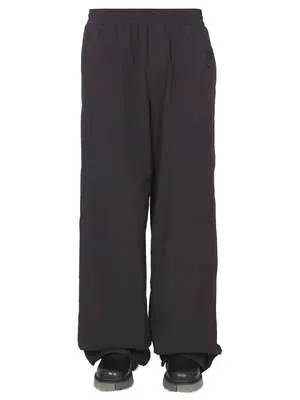 Off-White Wide Leg Trousers - Black