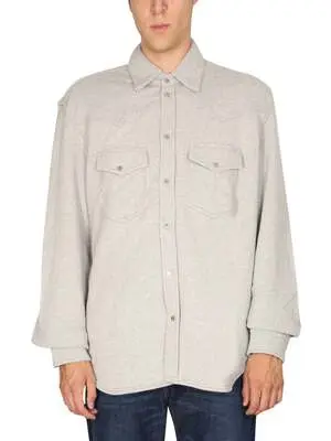DIESEL® Cotton Shirt - Gray