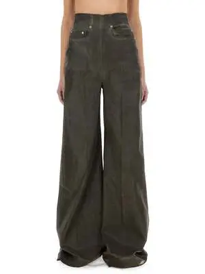 Rick Owens Dirt Cooper Denim Pants - Gray