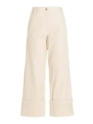 Moncler Flared Pants - White