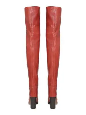 Isabel Marant Étoile Laelle Cuissard Boots - Brown