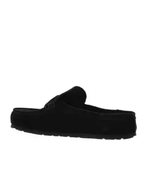 BIRKENSTOCK Naples Suede Loafer-style Mules