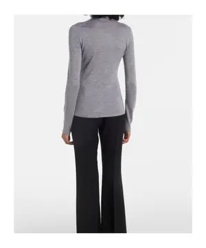 Gabriela Hearst Costa Cashmere And Silk Turtleneck Top