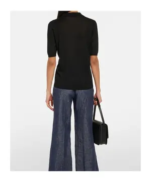 Gabriela Hearst Collared Short-sleeved Knitwear