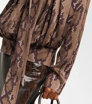 Stella McCartney Snake-effect Top