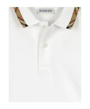 Burberry Vintage Check-trim Polo Shirt