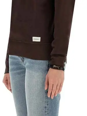Saint Laurent Sweatshirt With Logo