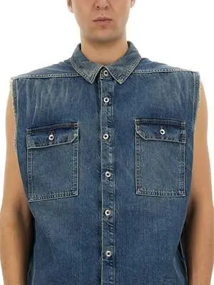 Rick Owens Outershirt Jumbo Tommy