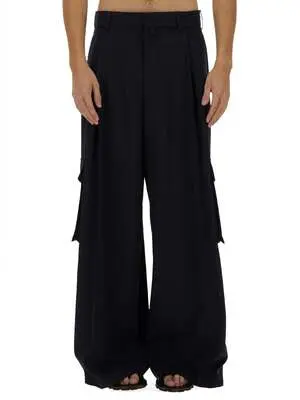 Dries Van Noten Cargo Pants - Blue