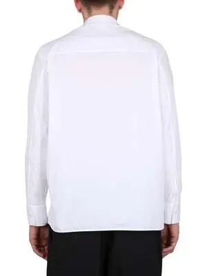 JIL SANDER Zippered Shirt - Cream