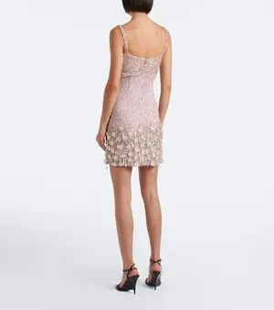 LA FUORI Maris Sequined Mini Dress
