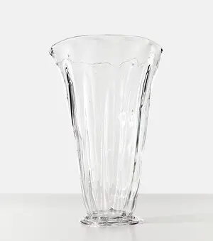 ALEXANDER KIRKEBY Large Crystal Vase