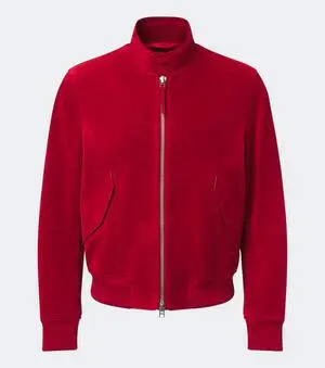 TOM FORD Suede Bomber Jacket