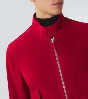 TOM FORD Suede Bomber Jacket