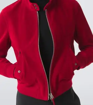 TOM FORD Suede Bomber Jacket