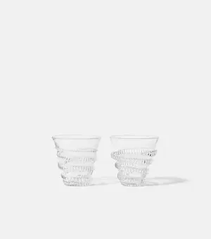 ALEXANDER KIRKEBY Set Of 2 Crystal Glasses - Transparent