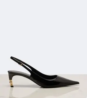 Gucci Eva Leather Slingback Pumps