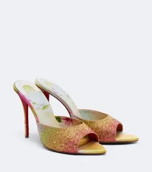 Christian Louboutin Slip On Mules Clogs For Women