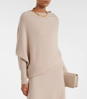 Agnona Asymmetric Cashmere Sweater