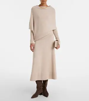 Agnona Asymmetric Cashmere Sweater