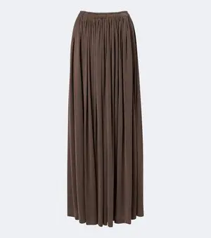 Max Mara Jersey Maxi Skirt