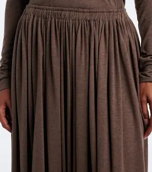 Max Mara Jersey Maxi Skirt