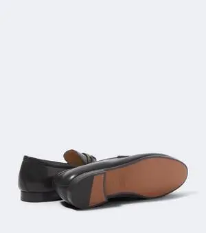 Valentino Garavani Vlogo Leather Loafers
