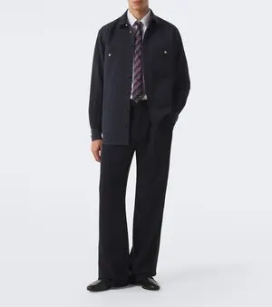 Valentino Garavani Vlogo Leather Loafers