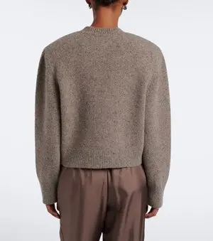 RÓHE Wool Cardigan - Grey