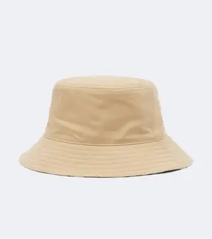 Burberry Ekd Cotton Bucket Hat