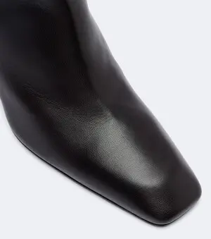 TOTEME Leather Ankle Boots