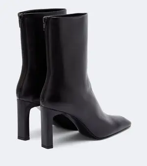 TOTEME Leather Ankle Boots