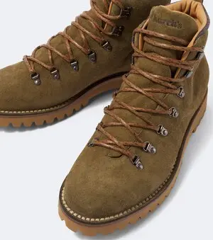 Church's Poulton Suede Lace-up Boots - Green