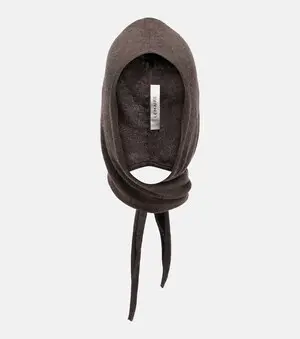 LEMAIRE Wool Hood - Brown
