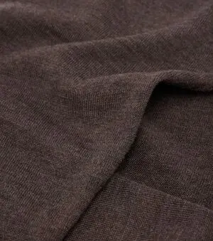 LEMAIRE Wool Hood - Brown
