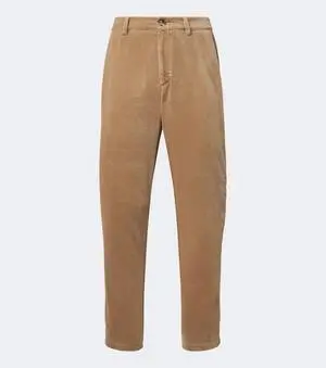 Brunello Cucinelli Cotton Corduroy Straight Pants
