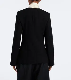 RÓHE Knitted Wool-blend Cardigan