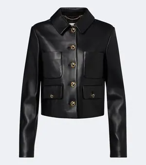 Altuzarra Astley Leather Jacket - Black