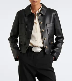 Altuzarra Astley Leather Jacket