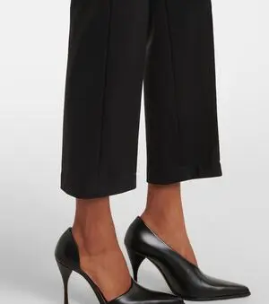 Agnona Cropped Slim Pants