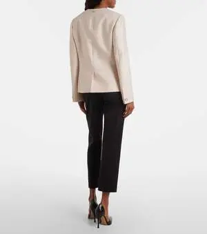 Agnona Cropped Slim Pants