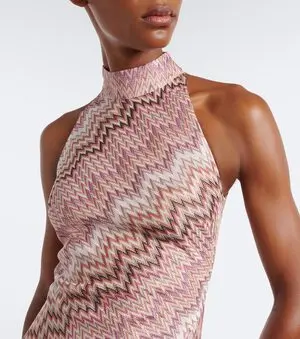 Missoni Zig Zag Lamé Minidress