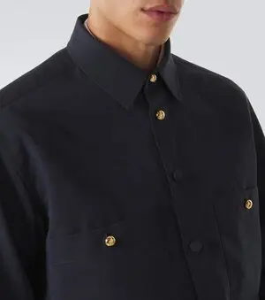 Valentino Garavani Cotton And Silk Shirt