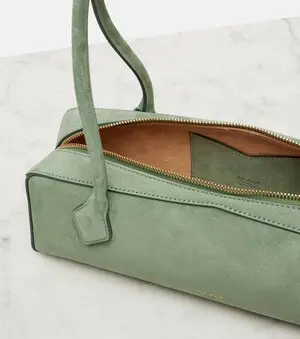 Alaïa Le Teckel Medium Shoulder Bag - Green