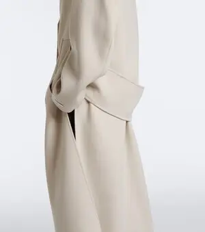Sportmax Virgin Wool Coat - Beige