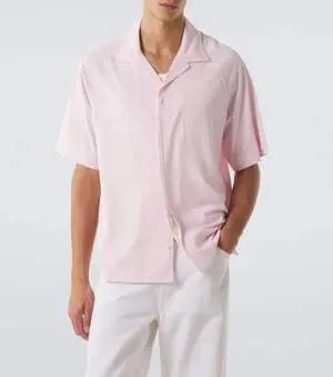Jacquemus Jean Atelier Jersey Bowling Shirt - Pink