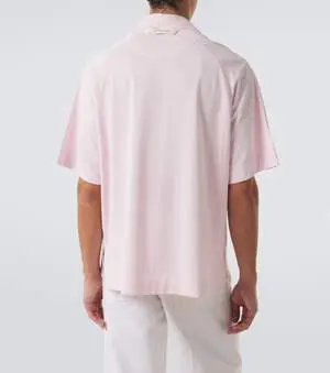 Jacquemus Jean Atelier Jersey Bowling Shirt - Pink