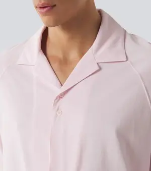 Jacquemus Jean Atelier Jersey Bowling Shirt - Pink